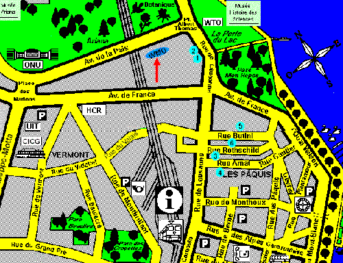 Cornavin, la estación de trenes de Ginebra : Sobre Suiza